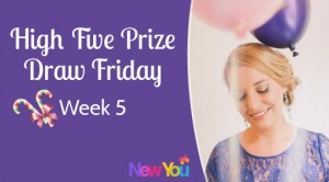[Video] HIGH FIVE PRIZE DRAW FRIDAY WEEK 5 - The New You Plan
