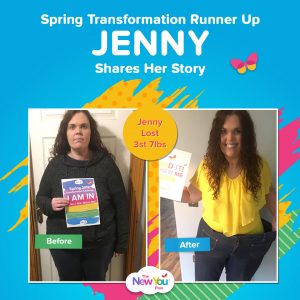 Spring Transformation Runner Up Jenny Shares Her Story - The New You Plan
