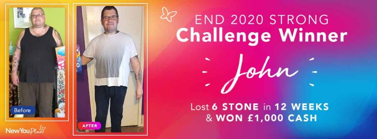 ‘End 2020 Strong’ Challenge Winner, John, shares how he lost seven ...