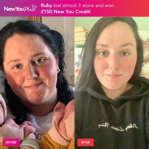 Ruby Lost just shy of 3 Stone in just 12 Weeks after 2 back to back ...