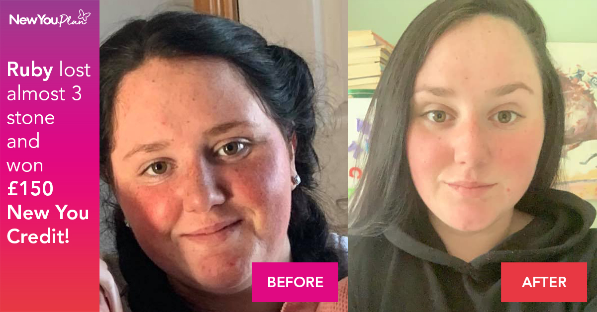 Ruby Lost just shy of 3 Stone in just 12 Weeks after 2 back to back ...