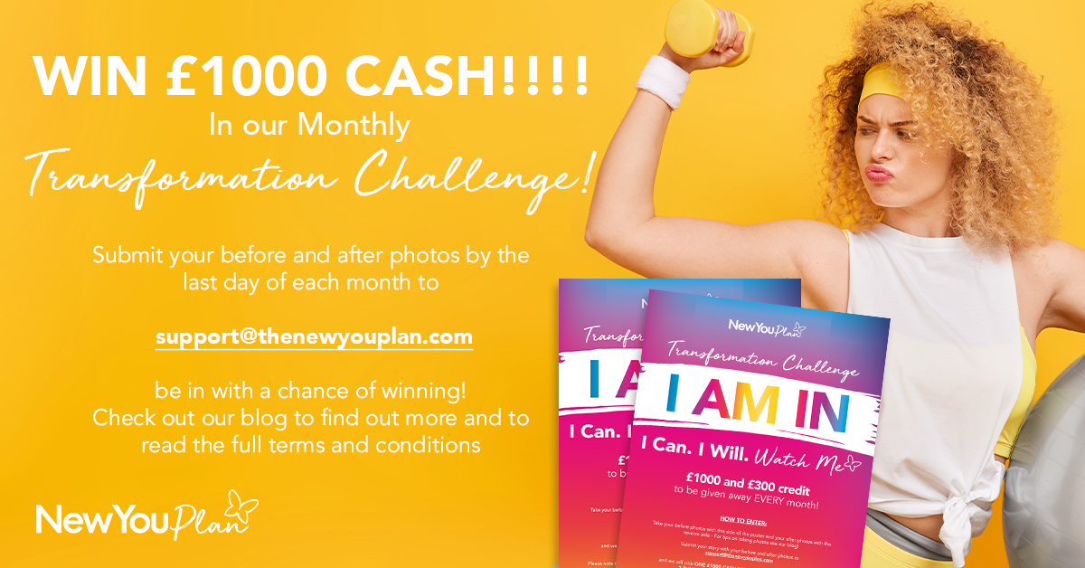 September 2021 Transformation Challenge Winners! - The New You Plan