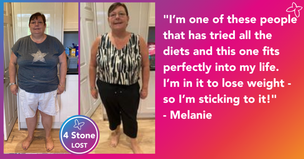 Melanie Was Excited To Learn That She Lost 4 Stone In 3 Months The