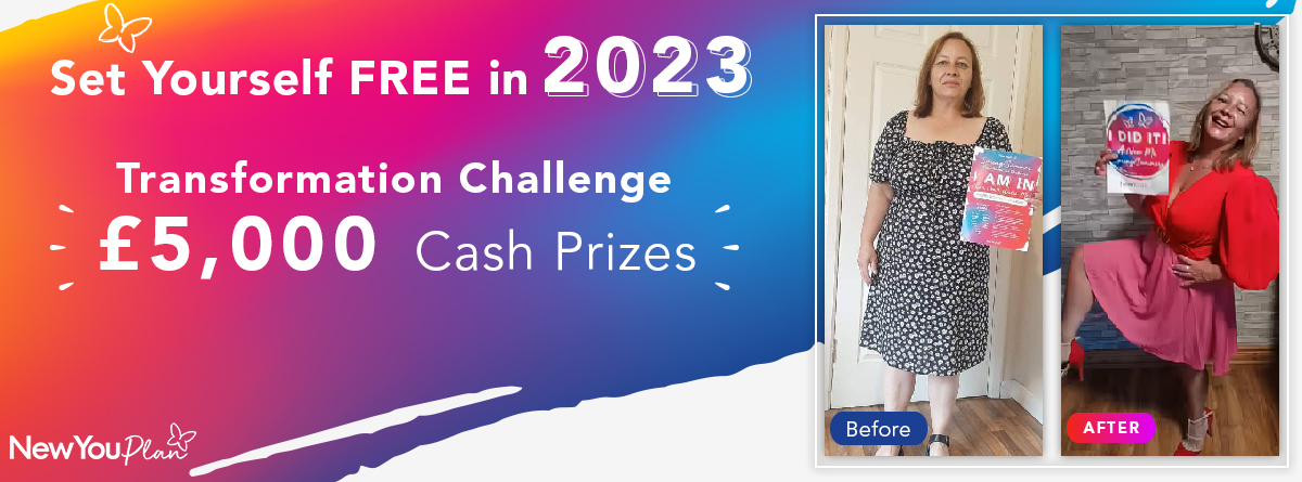 NEW YOU PLAN £30K CASH PRIZE WEIGHT LOSS CHALLENGE - The New You Plan
