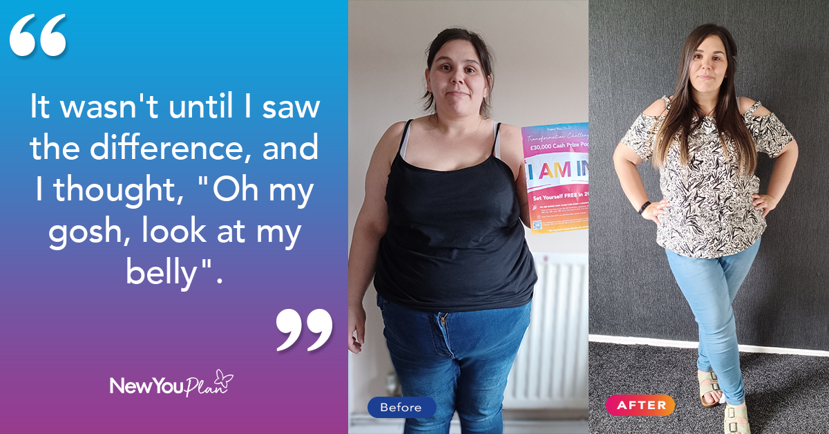 WINNER: Becky Shares How She Lost 1st 12lbs in 6 Weeks & WON £1000 Cash ...