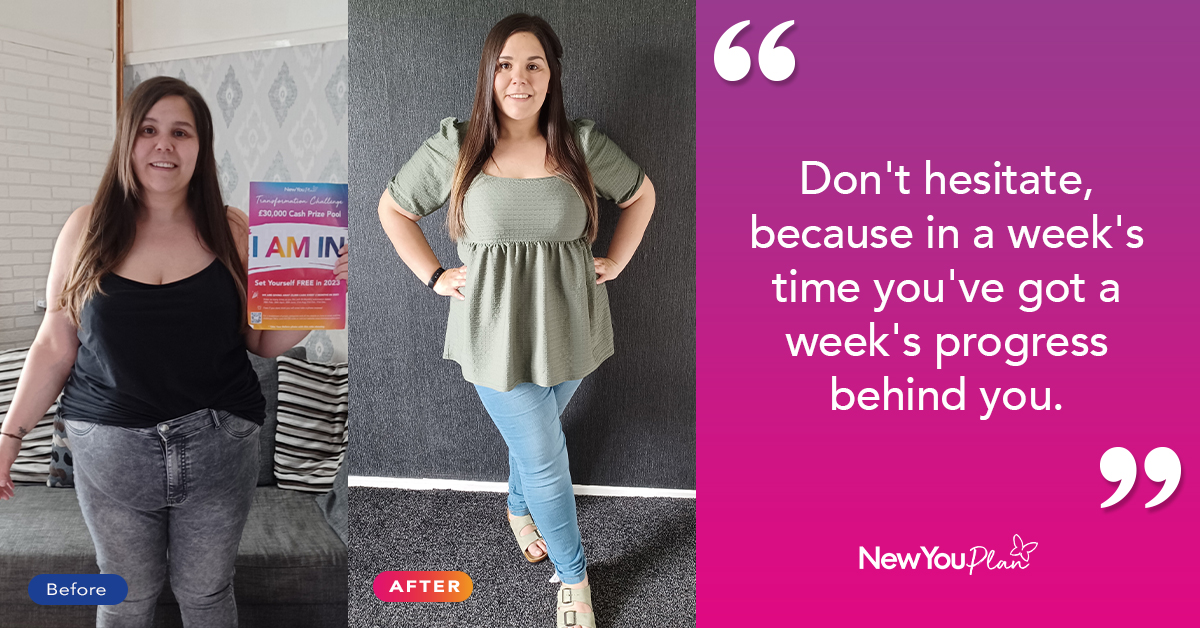 WINNER: Becky Shares How She Lost 1st 12lbs in 6 Weeks & WON £1000 Cash ...