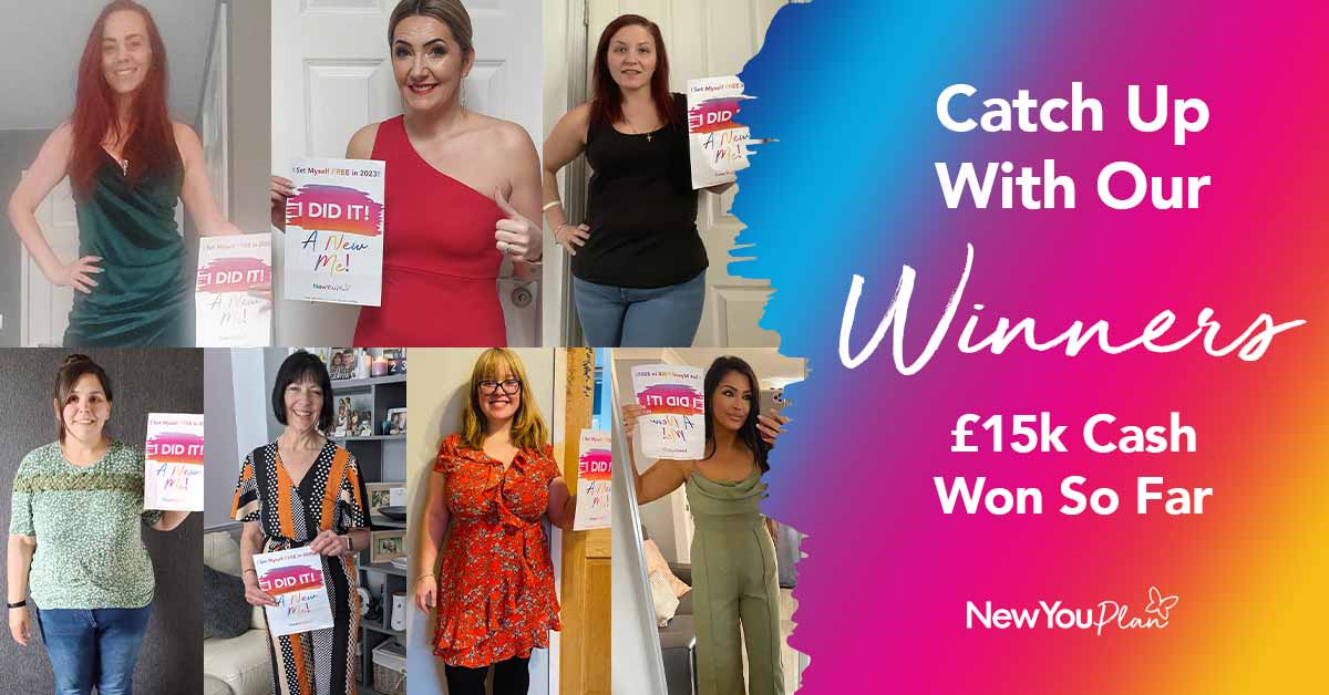 Catch Up With Our Winners: £15k Cash Won So Far - The New You Plan