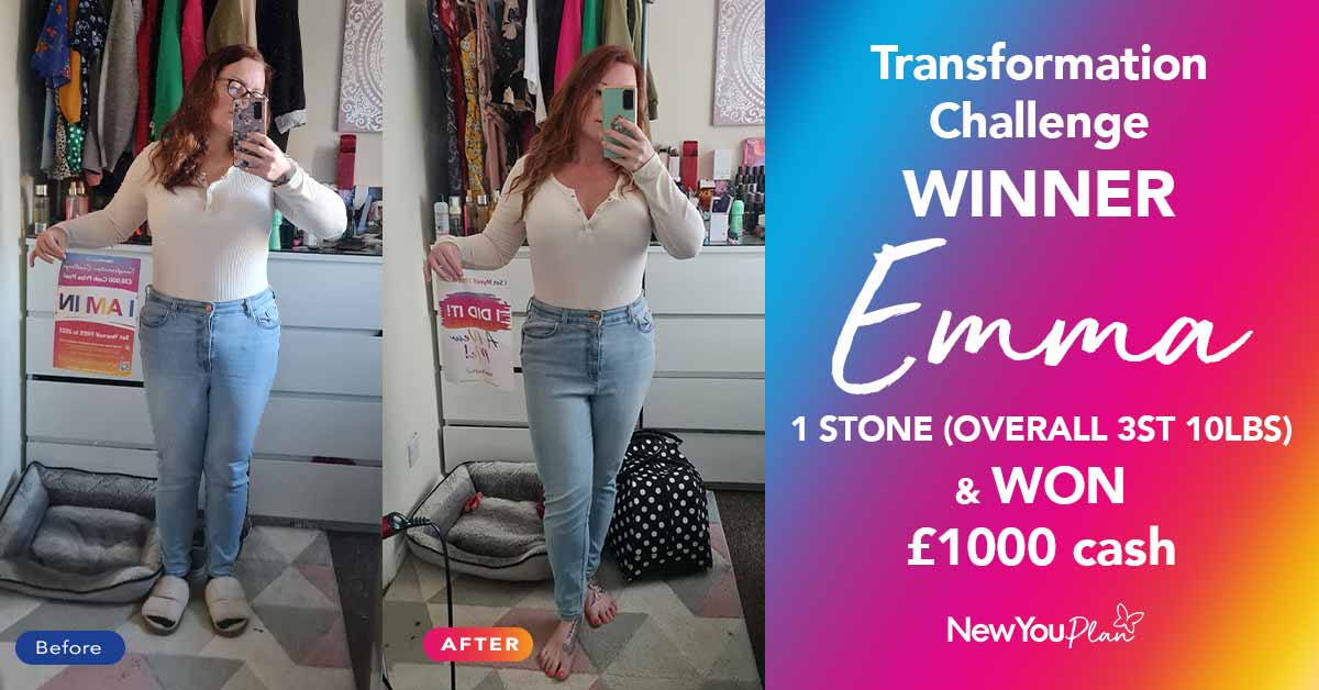 TRANSFORMATION CHALLENGE WINNER: Emma Lost 1 Stone (Overall 3st 10lbs ...