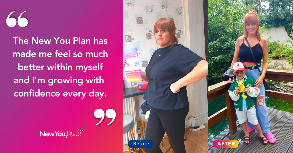 TRANSFORMATION CHALLENGE WINNER: Leah Lost 3st 10lbs* & WON £1000 Cash - The New You Plan