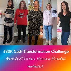 Nov/Dec Transformation Challenge Winners Revealed - The New You Plan