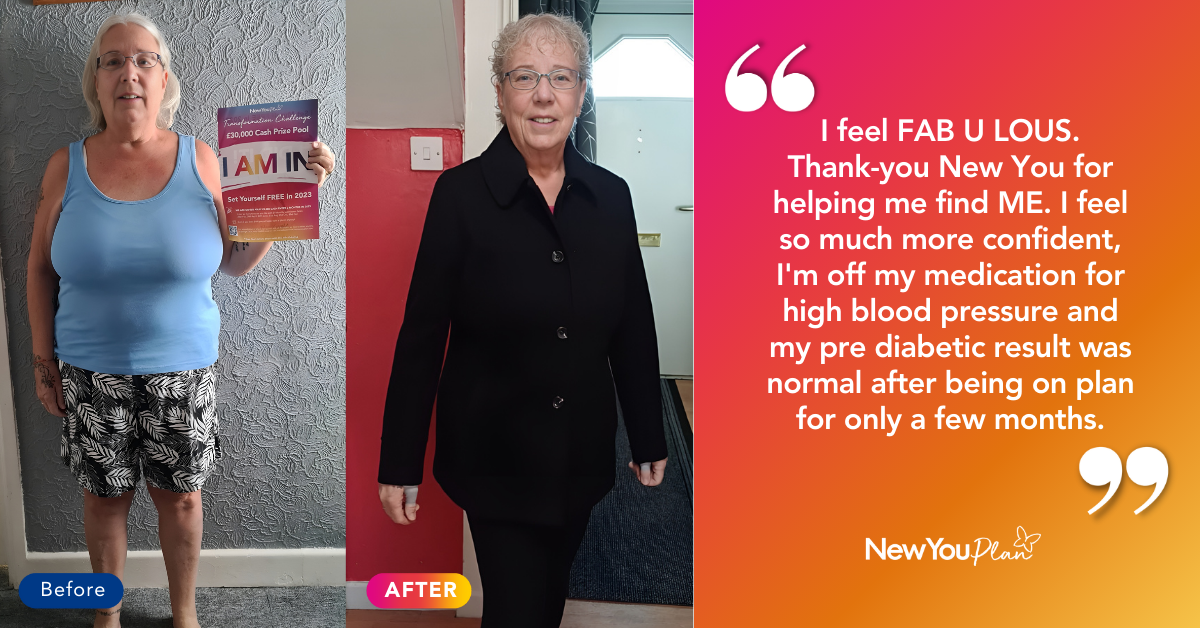 £100K TRANSFORMATION CHALLENGE: Dawn Lost 3st 10lbs* & WON £1000 Cash! - The New You Plan