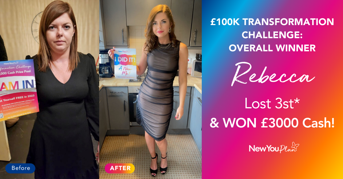 £100K Transformation Challenge: Rebecca Lost 3st & Won £3K!