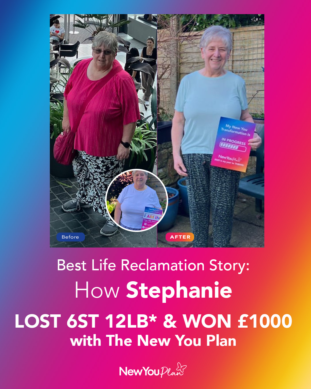 Best Life Reclamation Story: How Stephanie Lost 6st 12lb* & Won £1000 ...